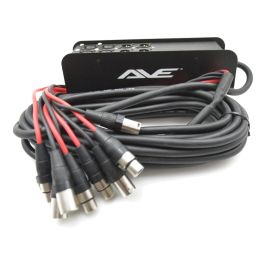 AVE Multicore-0810 Stage Box and Snake 10m