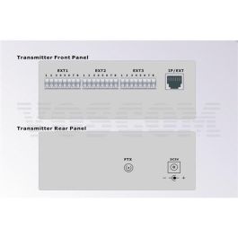 VOSCOM 8-Channel Simplex Fibre Optic Audio Converter