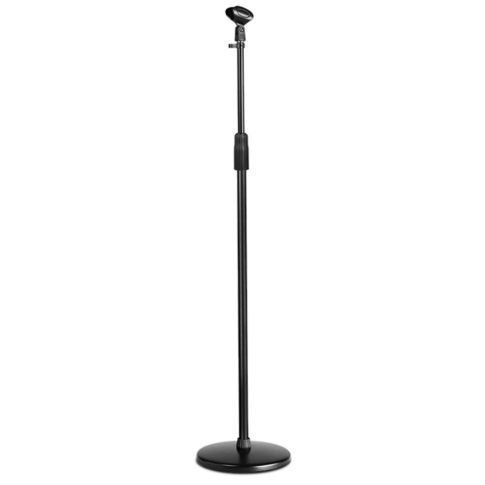 Prostand MS015 Microphone Stand – Round Base – Black